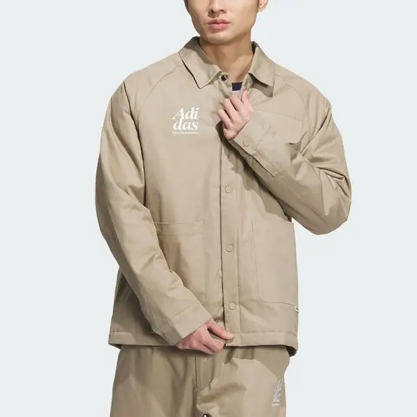 Adidas Padded Jacket With Small Logo Detail