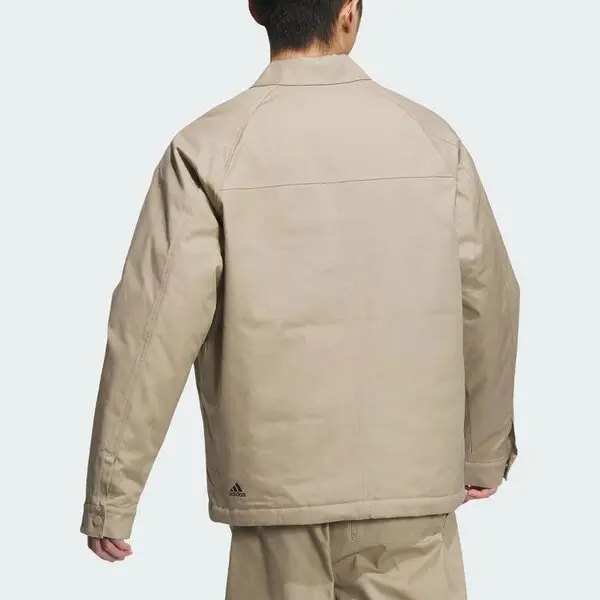 Adidas Padded Jacket With Small Logo Detail