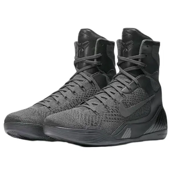Nike Kobe Elite "fade To Black" High-top Athletic Sneakers
