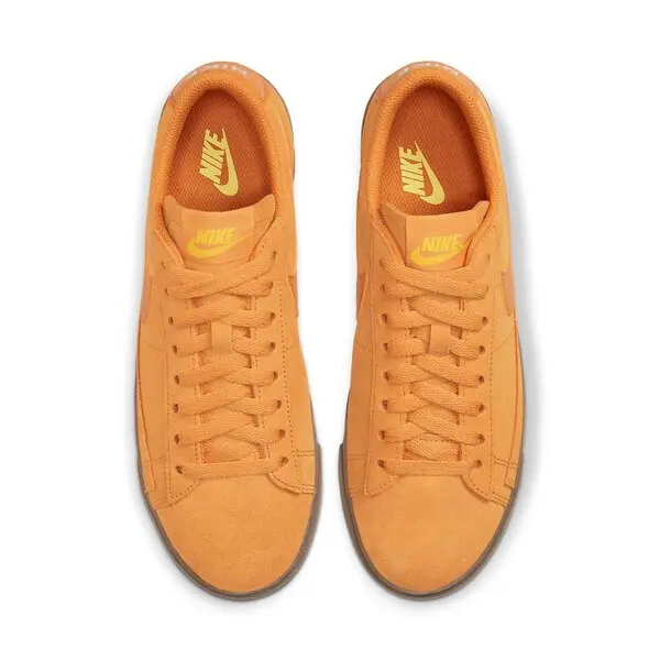 Nike Blazer Low Sd Suede - Yellow