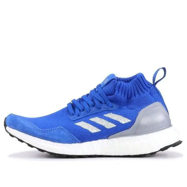 Adidas Ultraboost Mid "run Thru Time" Sneakers - Blue/white
