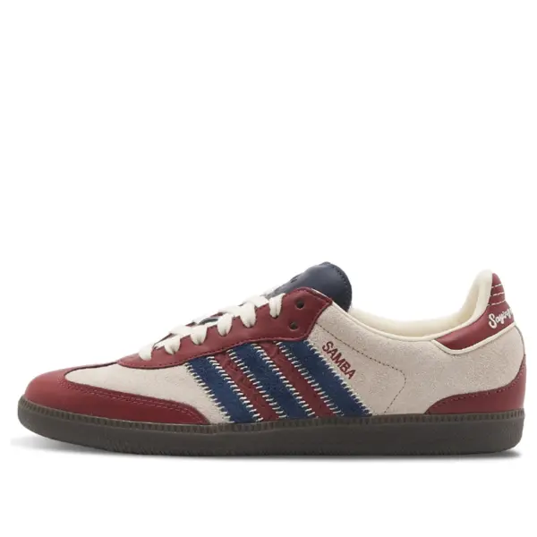 Adidas X Notitle Samba Og 'red - Red/beige/blue