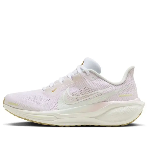 Nike Zoom Pegasus 41 Athletic Sneakers - White/pink