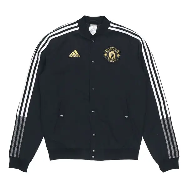 Adidas Manchester United Bomber Jacket - Black