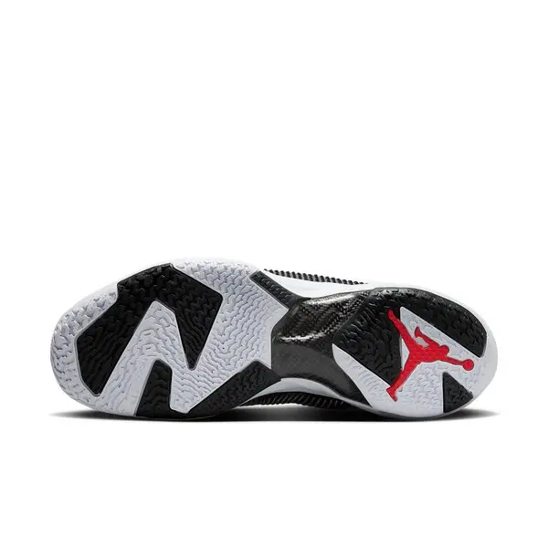 JORDAN 37 Low Athletic Sneakers - Blackwhitered