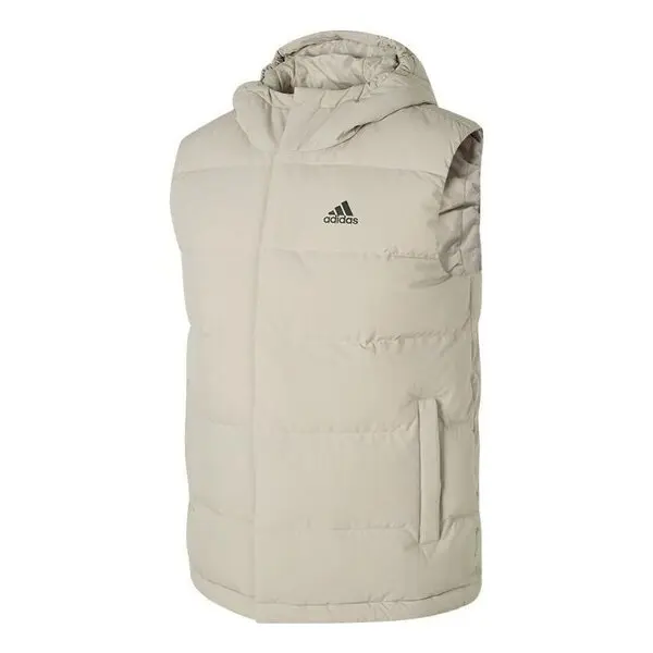 Adidas Helionic Puffer Vest - Beige
