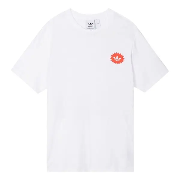 Adidas Originals Bodega Poster Back Printing Short Sleeve - White
