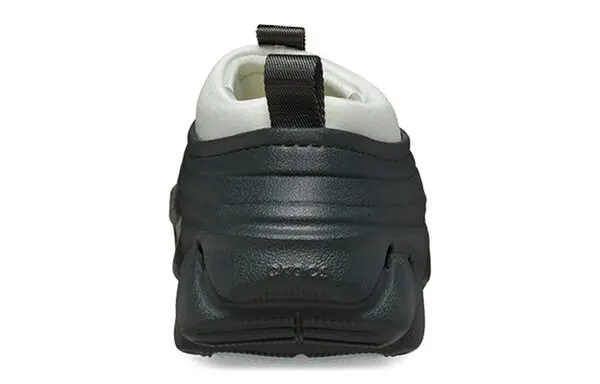 CROCS Echo Storm "kelp" Clogs - Black/white