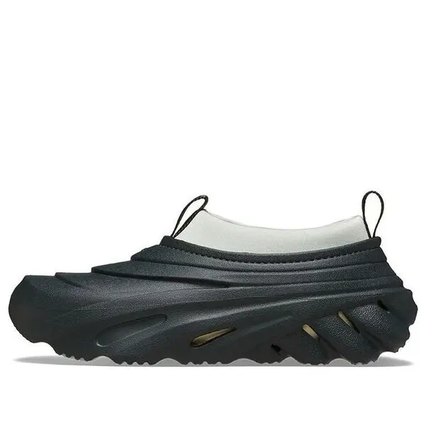 CROCS Echo Storm "kelp" Clogs - Black/white