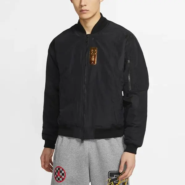 JORDAN 23 Engineered Baseball Collar Jacket - Black