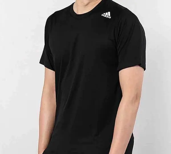 Adidas Training Casual Sports Short-sleeve Tee - Black