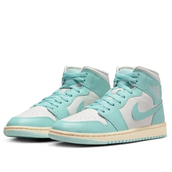 JORDAN 1 Mid Sneakers - Blue/white