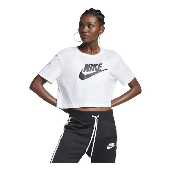 Nike Essential Cropped T-shirt - Default Color