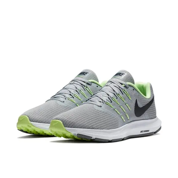Nike Run Swift Athletic Sneakers - Grey/green