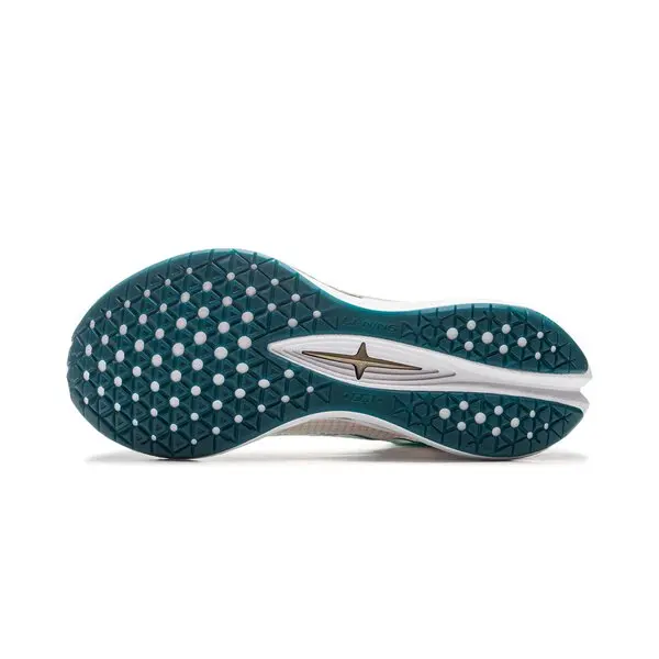 LI-NING Rouge Rabbit Pro Sneakers - White/green/multi-color