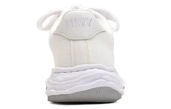 Mihara Yasuhiro Wayne Og Sole Canvas Low-top Sneakers - White