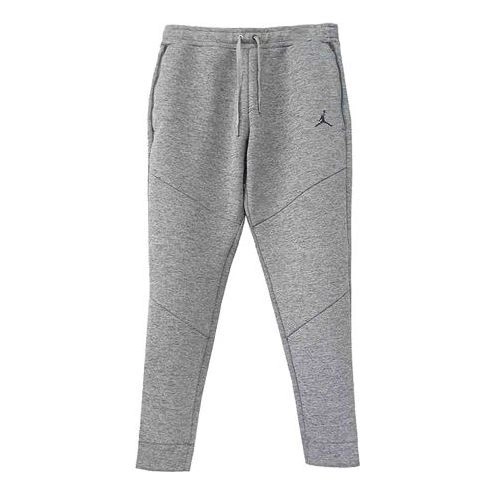 JORDAN Sports Bundle Feet Training Casual Long Pants - Gray