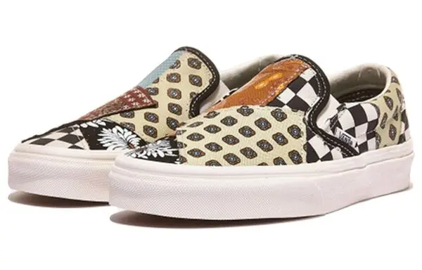 VANS Classic Slip-on "tiger Patchwork - Black