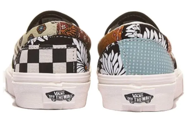 VANS Classic Slip-on "tiger Patchwork - Black
