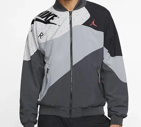 JORDAN Legacy Aj4 Lightweight Logo Printed Jacket