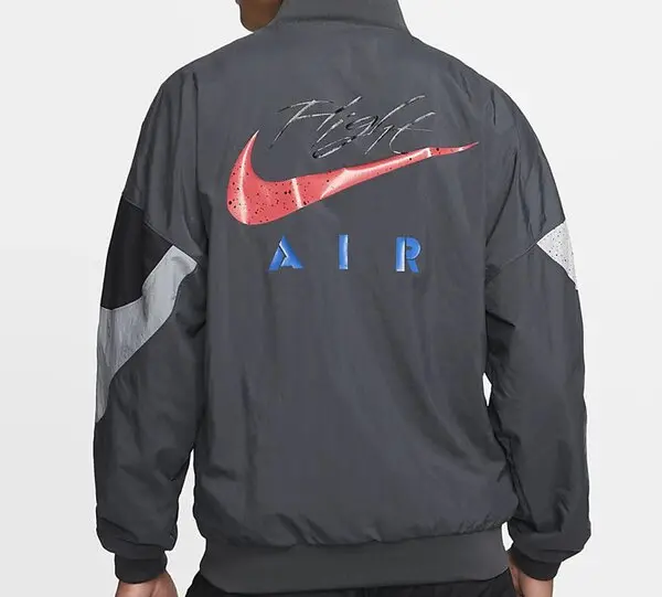 JORDAN Legacy Aj4 Lightweight Logo Printed Jacket