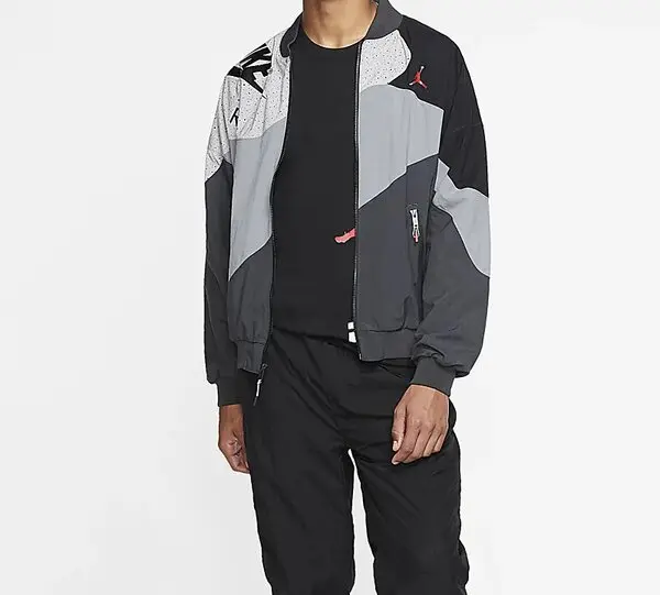 JORDAN Legacy Aj4 Lightweight Logo Printed Jacket