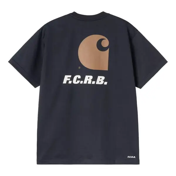 Carhartt Work In Progress X F.c.real Bristol Pocket S/s T-shirt - Blue
