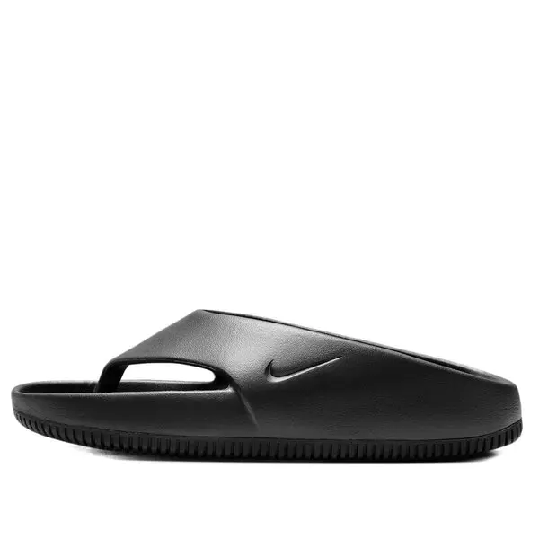 Nike Calm Slide "triple Black - Black/black
