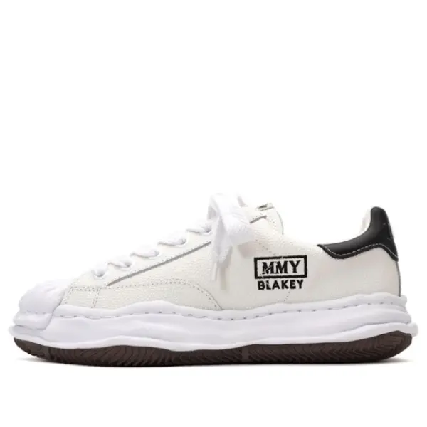 Mihara Yasuhiro Blakey Og Sole Embossed Leather Low Top Sneakers