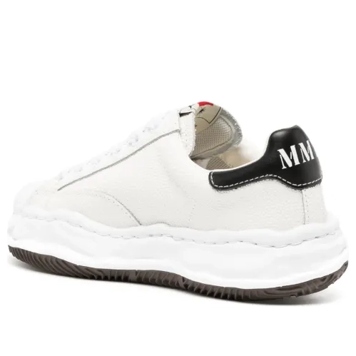 Mihara Yasuhiro Blakey Og Sole Embossed Leather Low Top Sneakers