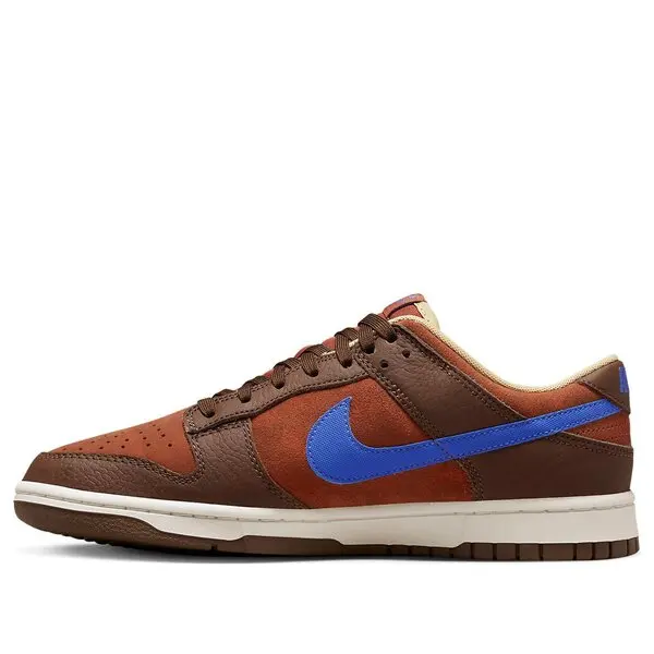 Nike Dunk Low Premium Sneakers - Brown/blue