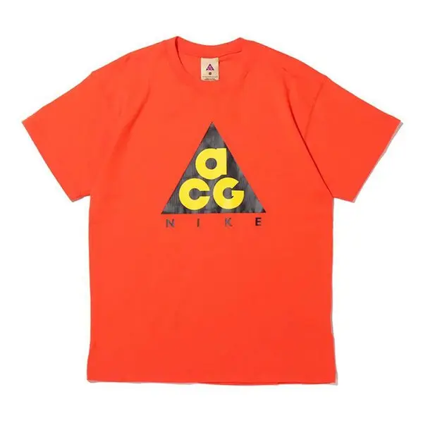 Nike Printing Short Sleeve T-shirt - Red