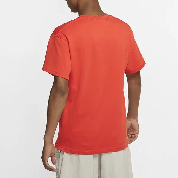 Nike Printing Short Sleeve T-shirt - Red