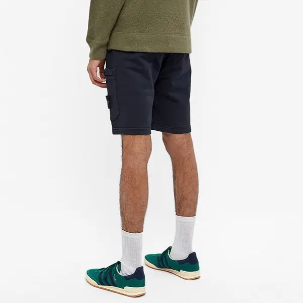 Stone Island Garment Dyed Sweat Shorts
