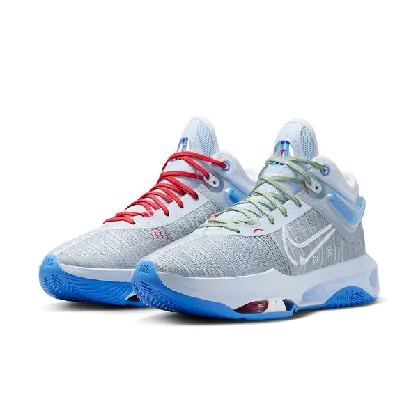 Nike Zoom G.t. Jump 2 Basketball Shoes - Grey/white
