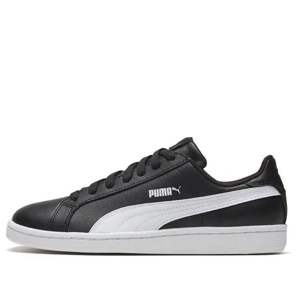 PUMA Smash Leather Sneakers - Black/white