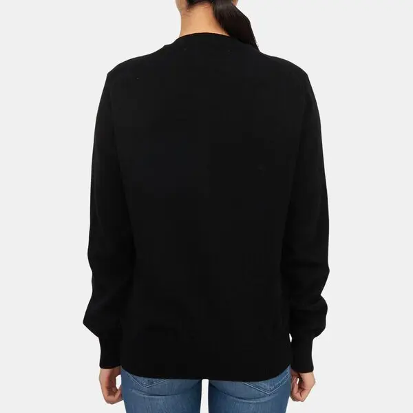 Play Comme Des Garcon Red Emblem Cardigan