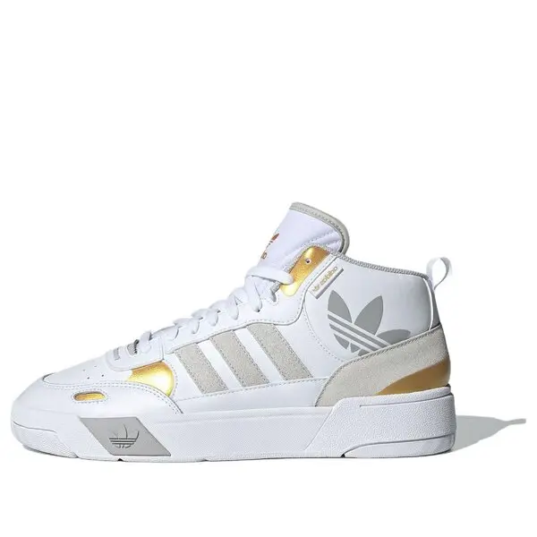 Adidas Post Up Sneakers - White/grey/gold