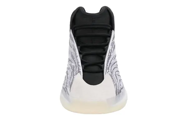 Adidas Yeezy Quantum High Top Sneakers - Silver/black