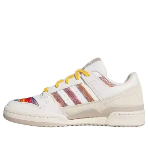 Adidas Forum Low Cl "cloud White Better Scarlet