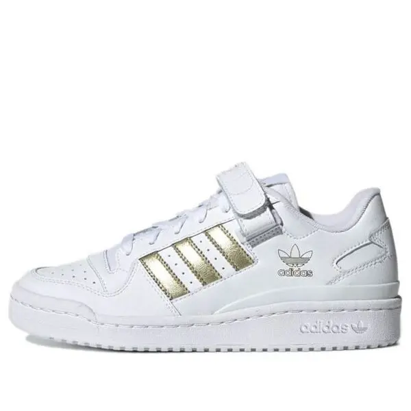 Adidas Forum Low Sneakers - White/gold