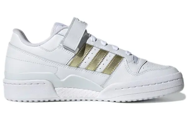 Adidas Forum Low Sneakers - White/gold