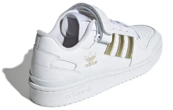 Adidas Forum Low Sneakers - White/gold
