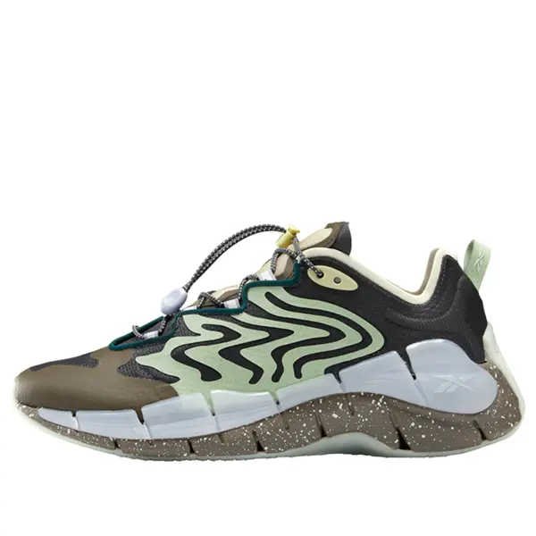 REEBOK Brain Dead X Zig Kinetica 2 "mad Science Aloe Green - Grey