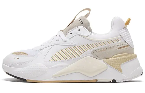 PUMA Rs-x Mono Metal Sneakers - White/gold