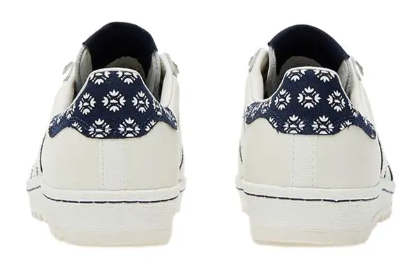 Adidas Footshop X Superstar "blueprinting" Sneakers - White/blue