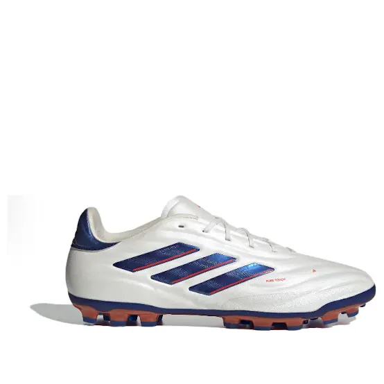 Adidas Copa Pure 2 Elite Ag Soccer Cleats - White/blue