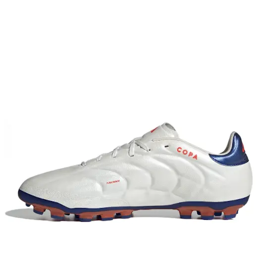 Adidas Copa Pure 2 Elite Ag Soccer Cleats - White/blue
