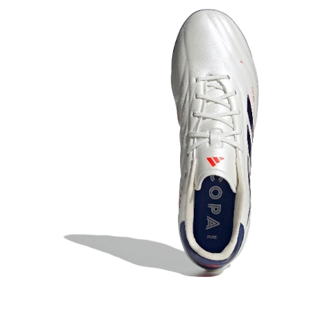 Adidas Copa Pure 2 Elite Ag Soccer Cleats - White/blue