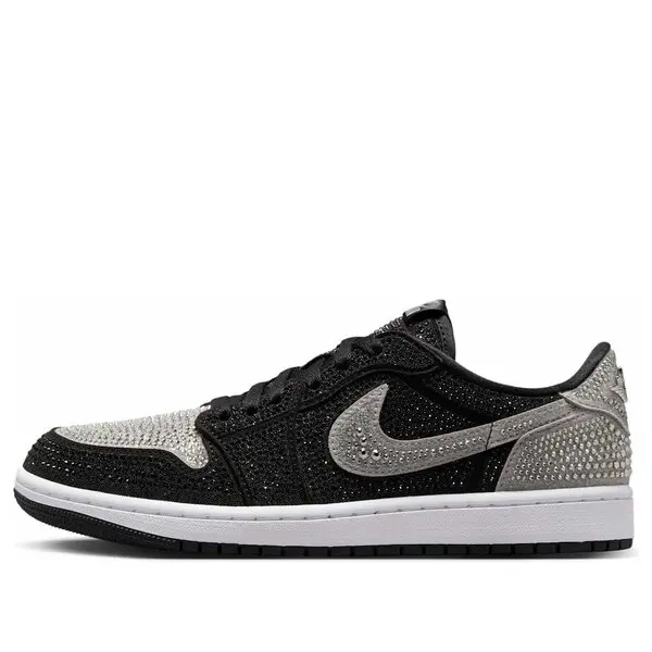 JORDAN Air 1 Retro Low Og Swarovski 'stealth - Stealth/stealth